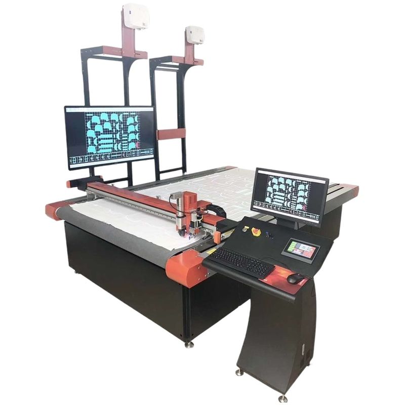 2500*1600mm Cutting Scope Single Ply CNC Digital Cutting Bed with Blue ...