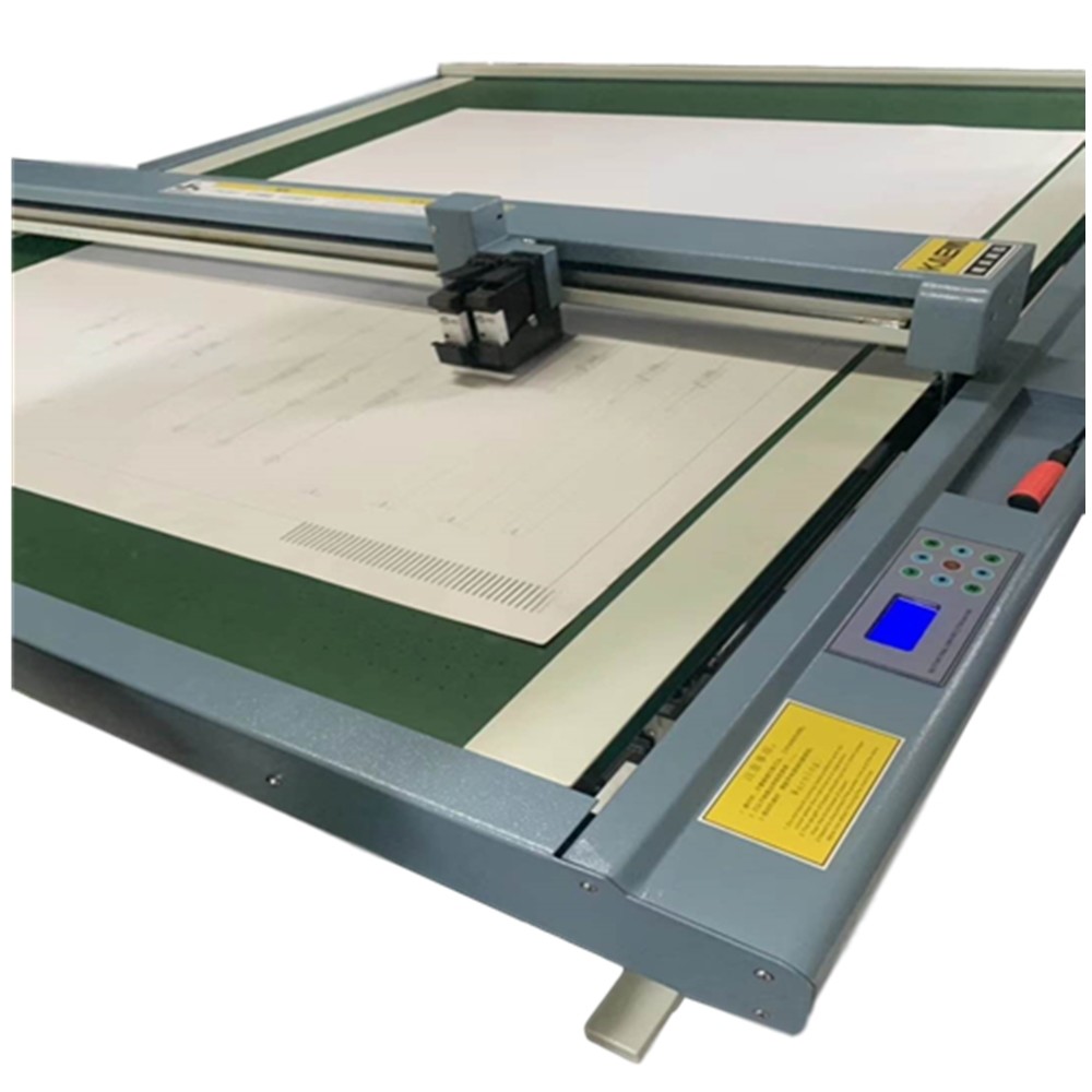 HP45 Ink Box CAD Flatbed Paper Pattern Cutting Plotter With Automatic ...