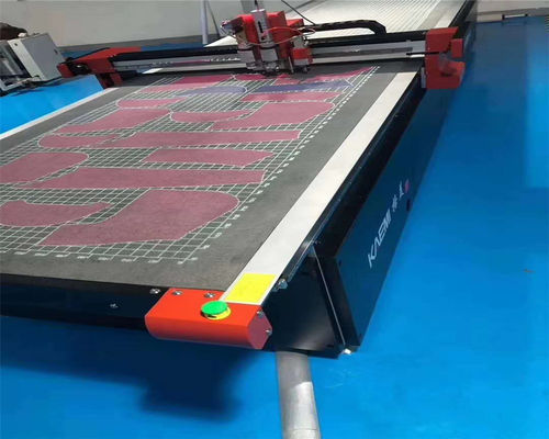 1350 KG All-in-One CNC Digital Fabric Cutter Diecut Template Pattern and Cutting Machine